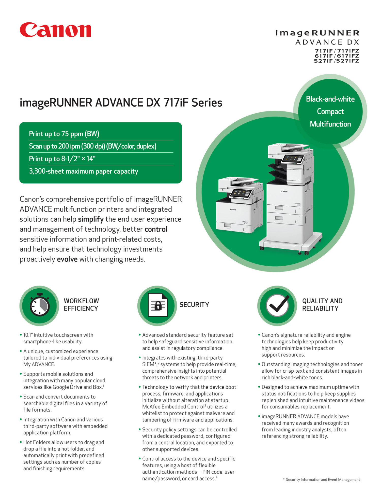 Canon Printers and Copiers | Superior Office Solutions